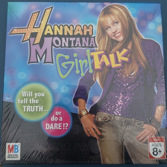 Hasbro | Toys | Hannah Montana Girl Talk Game | Poshmark